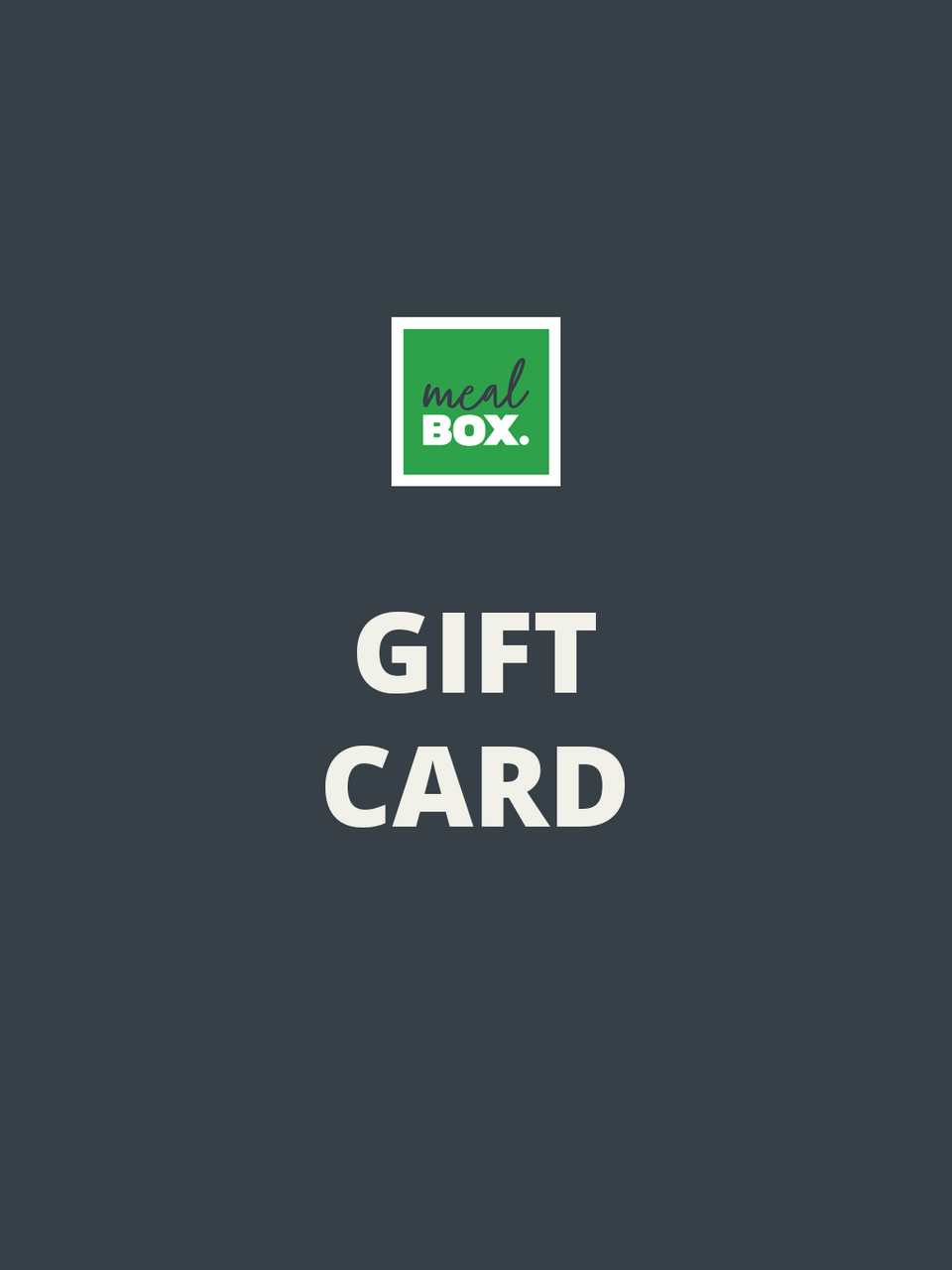 Meal Box Gift Card - NZ’s Gourmet, Chef Prepared, Ready-Made Meal Plans